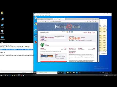 How to install Folding At Home on Windows 10.