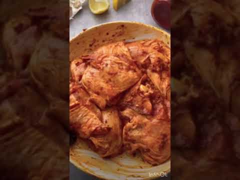 Harissa chicken thighs