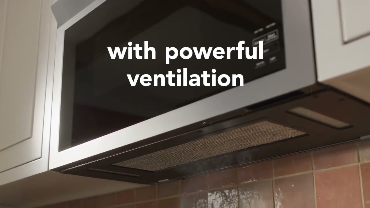 KitchenAid® Over The Range Microwave With Flush Built In Design