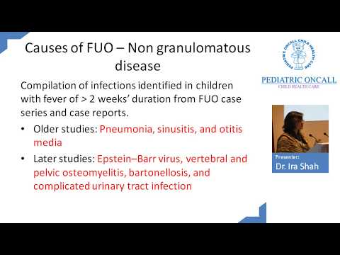 Dr. Ira Shah | Fever of Unknown Origin | Pediatric Oncall