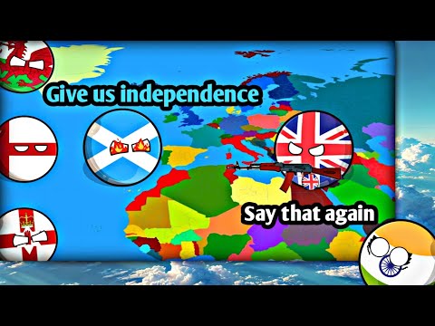 What If The UK Broke Into 4 Countries | Countryballs Animation | Geowolf