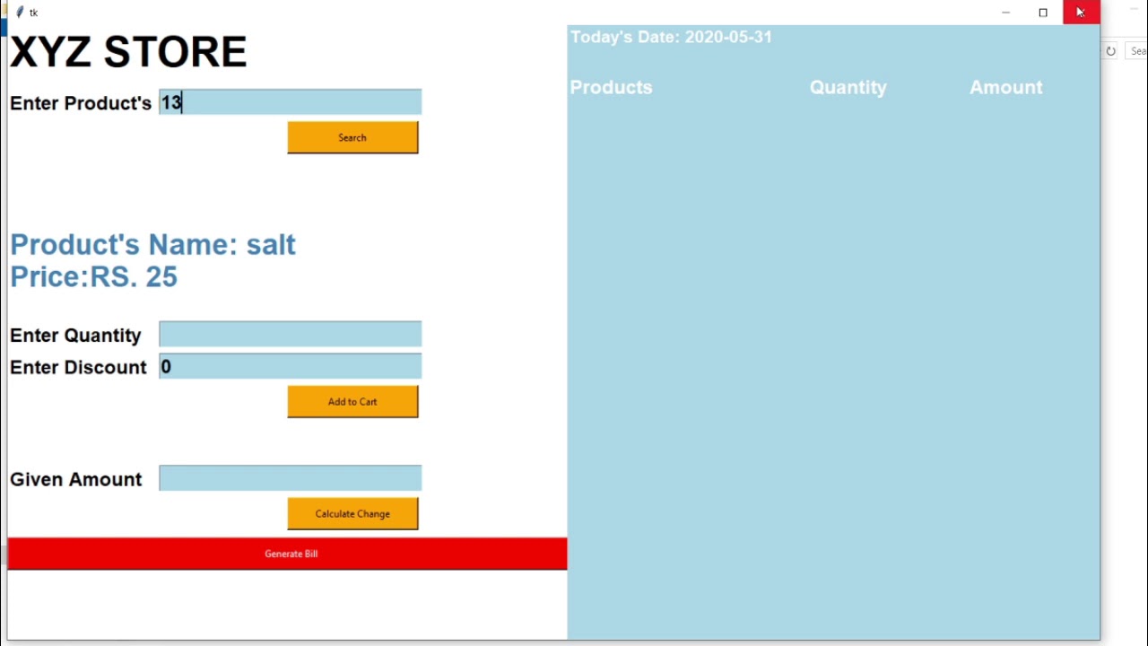 Inventory System in Python with source code| Source Code & Projects