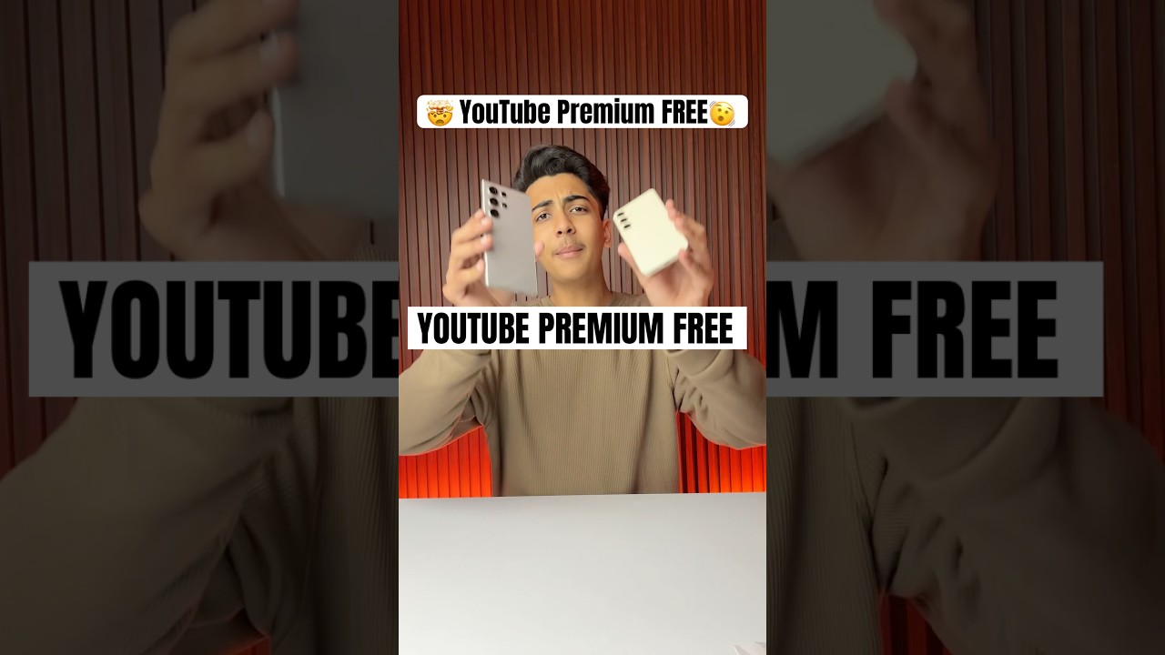 YouTube premium FOR FREE 🤯#tech #youtubeshorts #shorts #techno #shorts #free