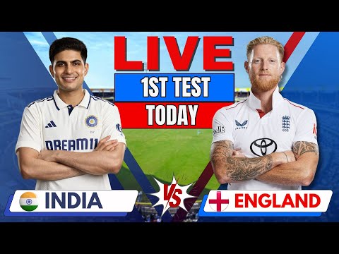 🔴 IND vs ENG Live: India vs England 1st Test Day 4, 1st session | Live Cricket Score & Commentary