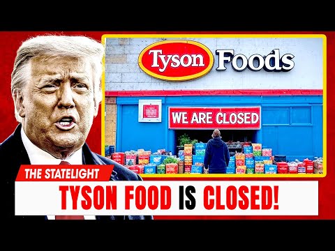 Tyson Foods SHUTS DOWN Plants in Major Tariff Fallout – What This Means for Jobs and the US Economy?