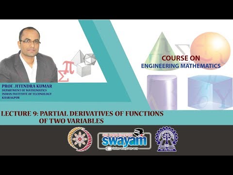 Partial Derivatives of Function of Two Variable Video Lecture - Mathematics for IIT JAM, GATE ...