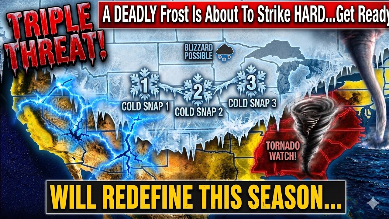 TRIPLE THREAT! A DEADLY Frost Is About To Strike HARD   Get Ready