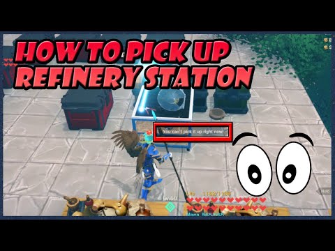 Steam Community :: Video :: Craftopia: Trick for how to Pick up refinery station 😱