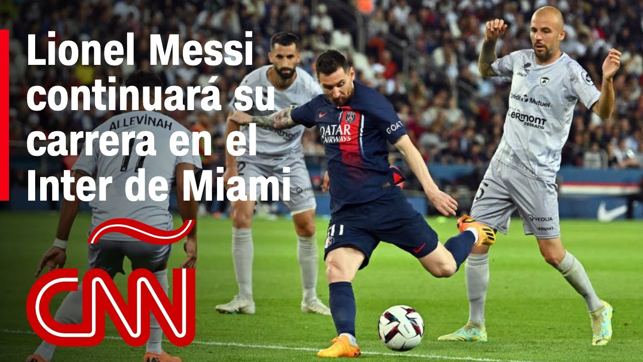Es oficial: Lionel Messi continuará su carrera en el Inter de Miami