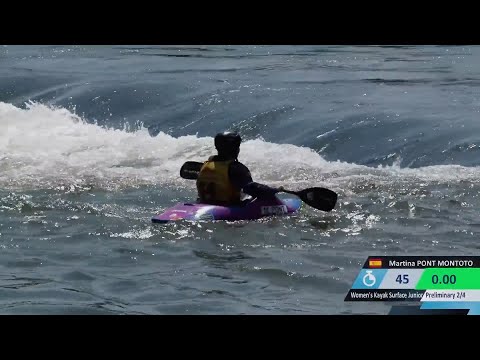 Martina Pont Montoto ESP JR Women Kayak Surface / 2025 ICF Canoe-Kayak Freestyle World Championships