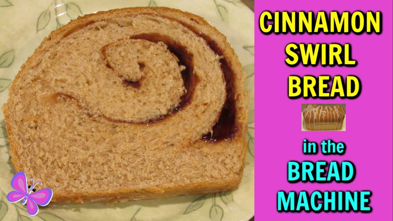 CINNAMON SWIRL BREAD in the BREAD MACHINE!  Bread Recipes | #LeighsHome