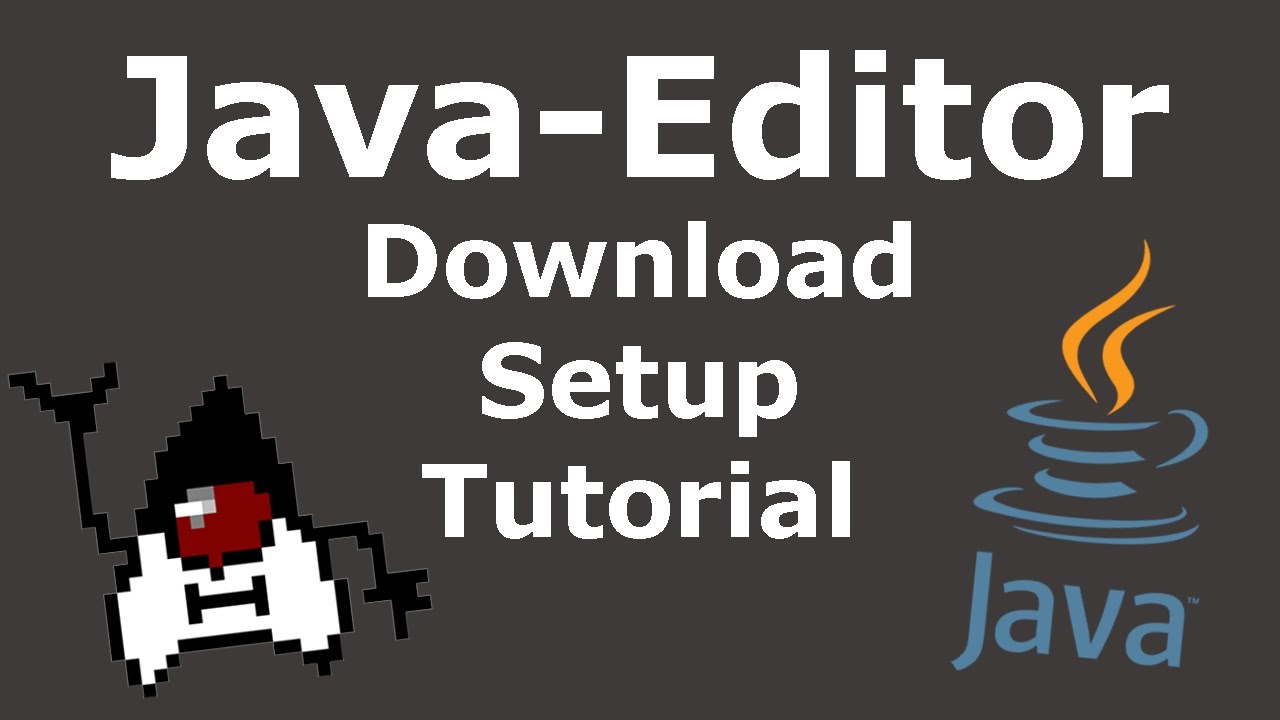 Java-Editor - download & setup tutorial