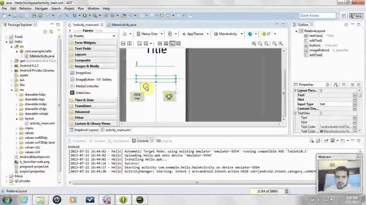 Create an android app using eclipse in 20 minutes - Master android in 20 minutes   Tutorial