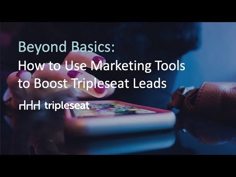 How to Use Marketing Tools to Boost Tripleseat Leads