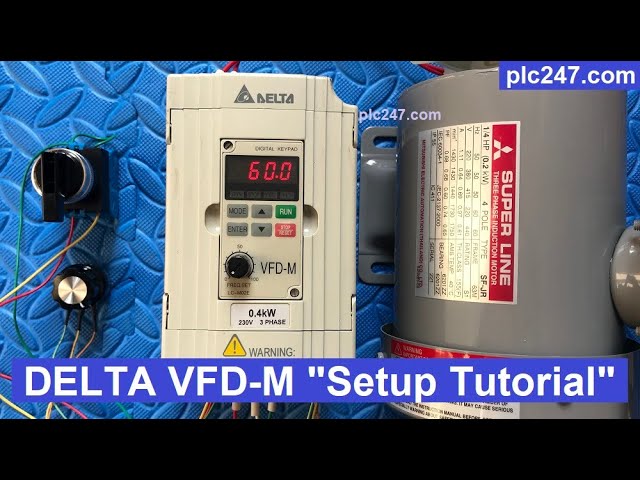 Delta VFD-M Series AC Drives - Delta VFD015M21A VFD-M Series Drive ...