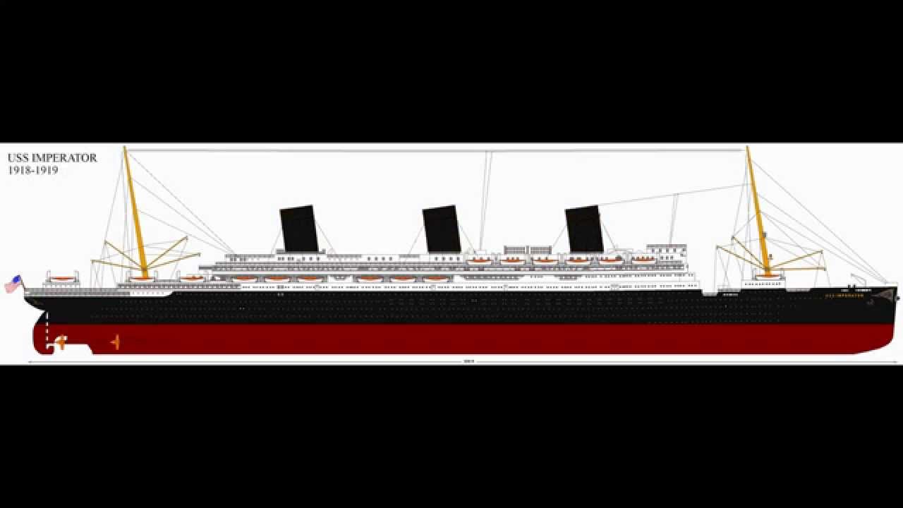 SS Imperator (RMS Berengaria) profiles
