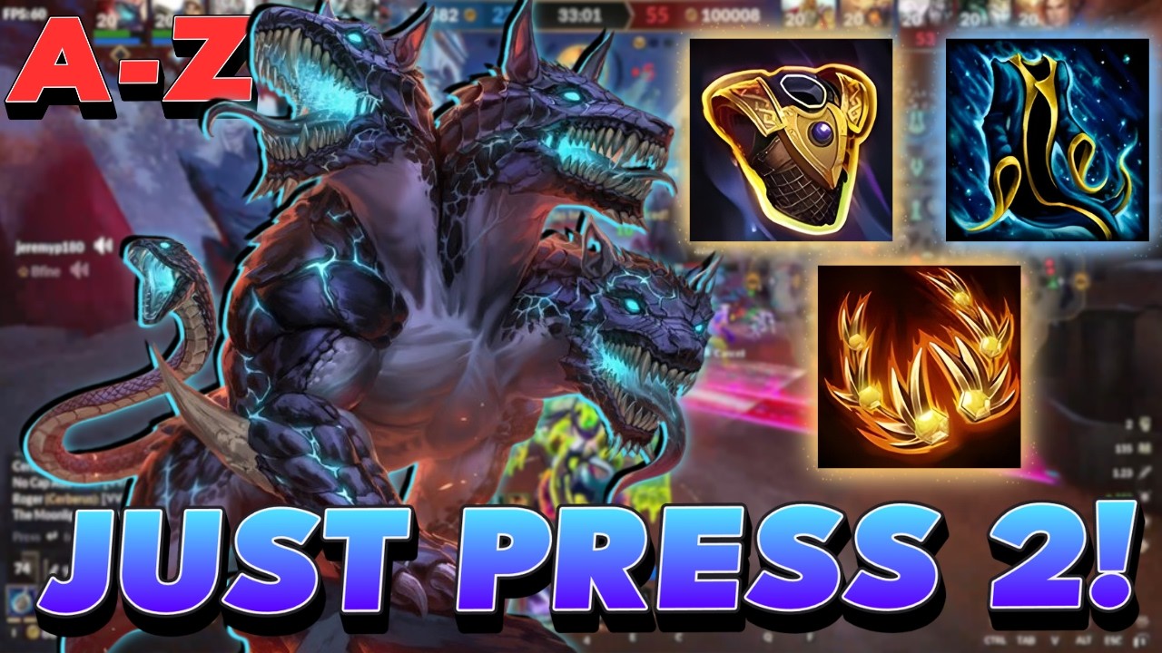 Top Damage Cerb Aspect Support! | SMITE 2 Support A-Z