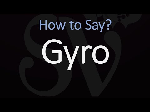 How to Pronounce Gyro? (CORRECTLY)