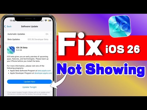 iOS 26 Beta Not Showing Up? Try These Easy Fixes!