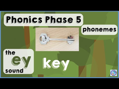 ey phonics sound | Phase 5 | Phonemes | Phonics ey lesson | ey digraph