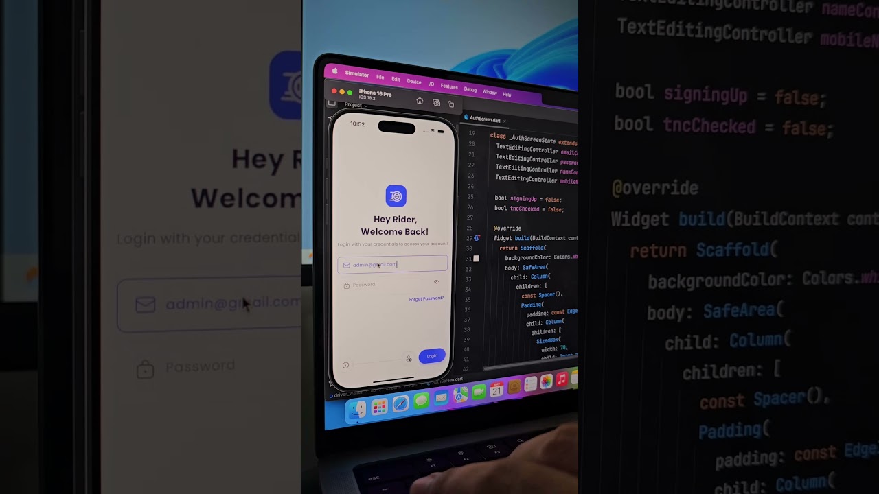 Beautiful Flutter UI | Flutter Animation #flutter #flutterui #asmr #flutteranimation