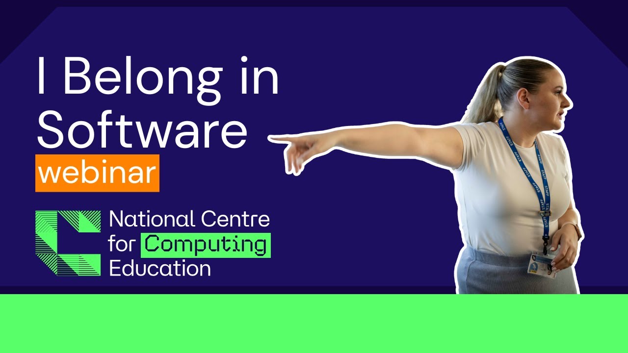 I Belong in Software webinar - NCCE