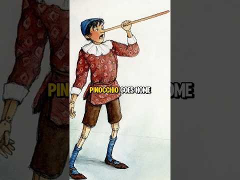 Pinocchio’s Original Story Is Darker Than You Think! #shorts