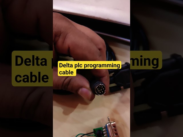 Plc Programming Cable - Delta DOP HMI Programming Cable Trader ...