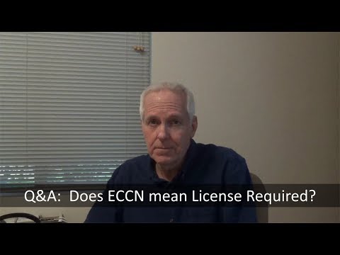 Q&A: I have an ECCN. Do I need a license?