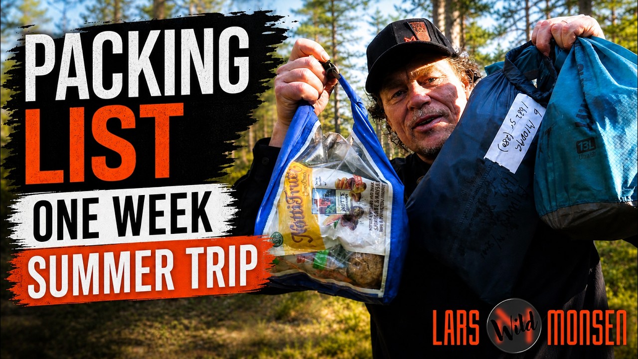 Packing list one week summer trip