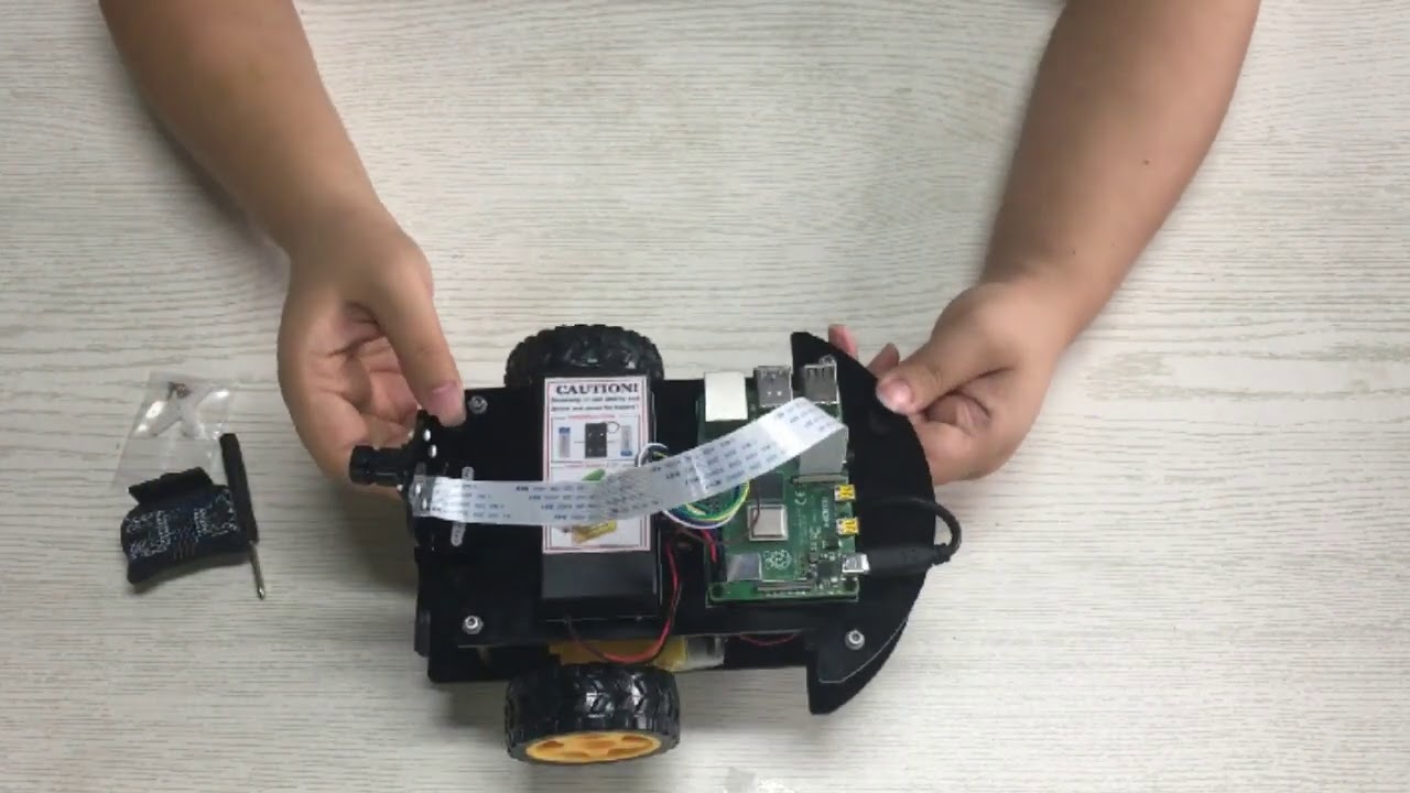 OSOYOO Raspberry Pi V2.0 car lesson 6: Web-Camera-Controlled IoT Raspberry Pi Robot Car