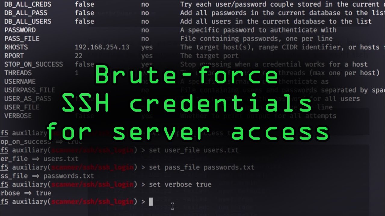 How Hackers Could Brute-Force SSH Credentials to Gain Access to Servers