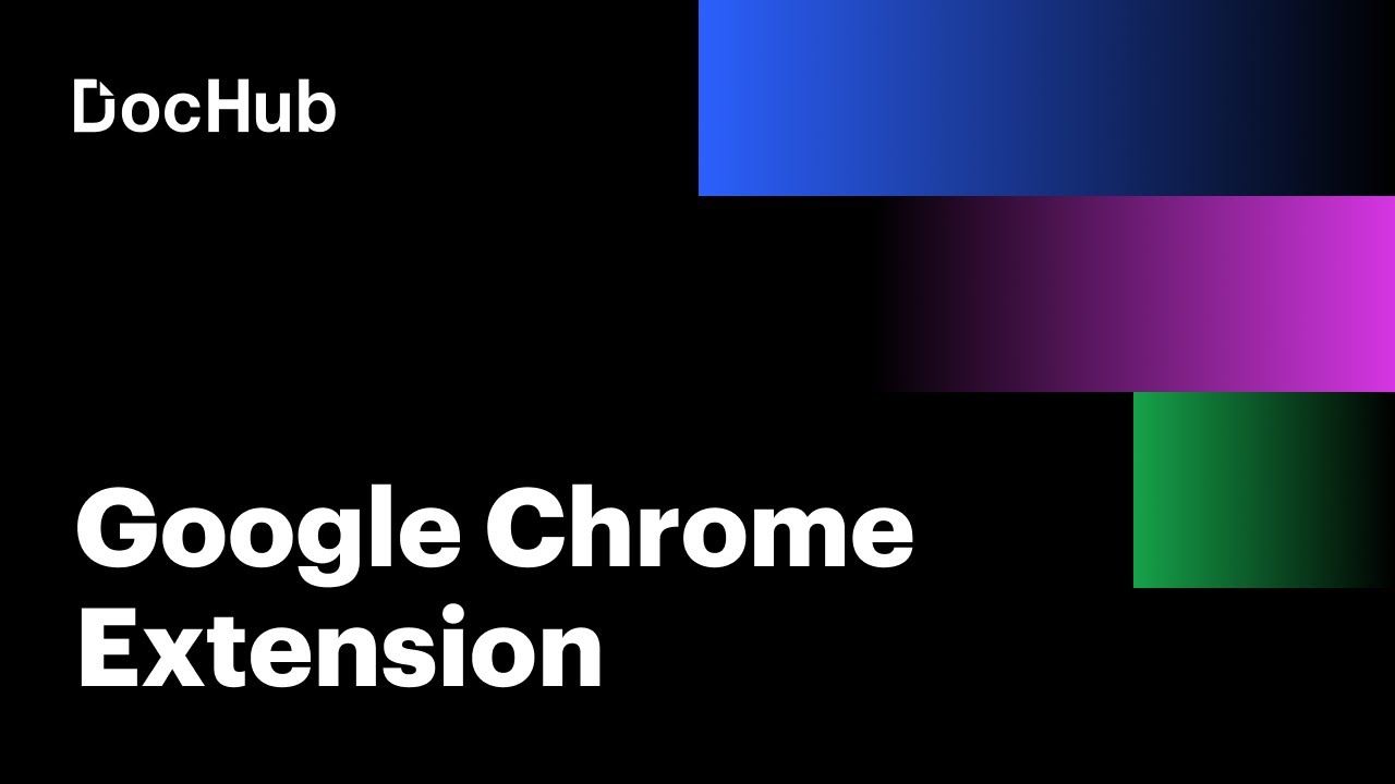 Sign Documents in Gmail and Google Chrome with DocHub Chrome Extension