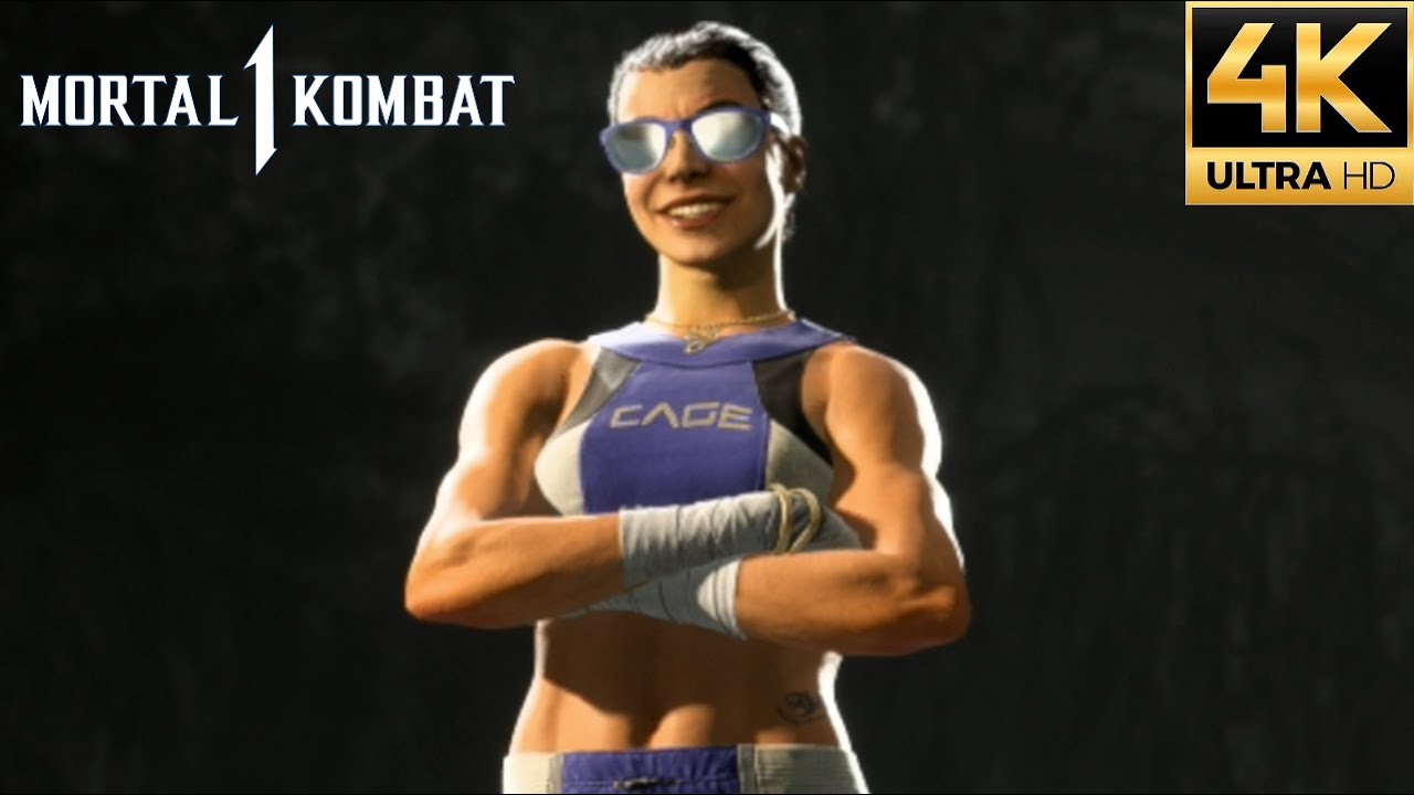 Mortal Kombat 1 - Janet Cage All Finishers, Fatal Blows, Intros & Victory Poses (4K 60FPS)