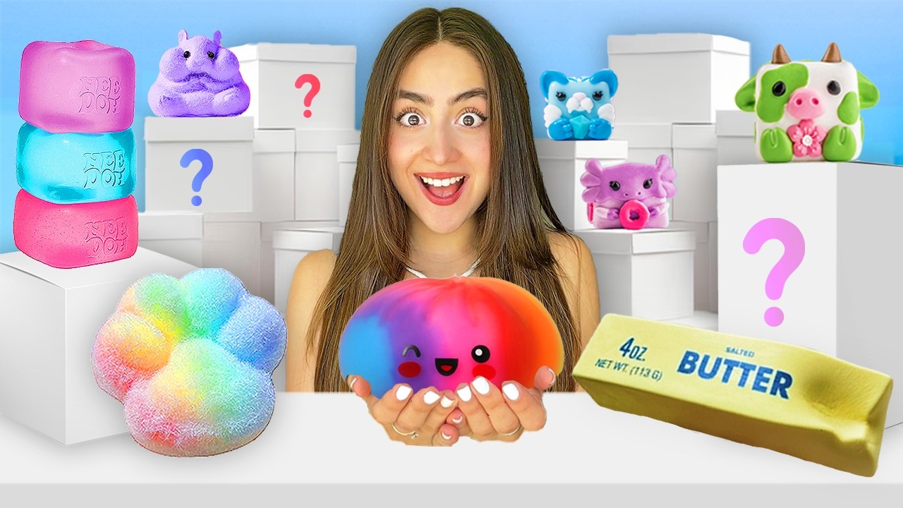 Opening up a bunch of VIRAL Taba Squishy Mystery Boxes?!