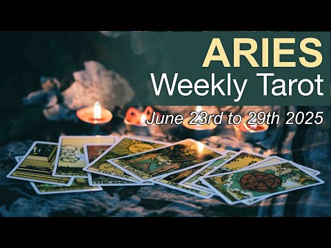 ARIES "OVERCOMING LIMITATIONS!" Weekly Tarot Reading June 23rd to 29th 2025 #aries #weeklytarot