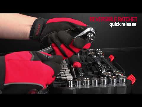 URREA Combination Socket Set with Accesories