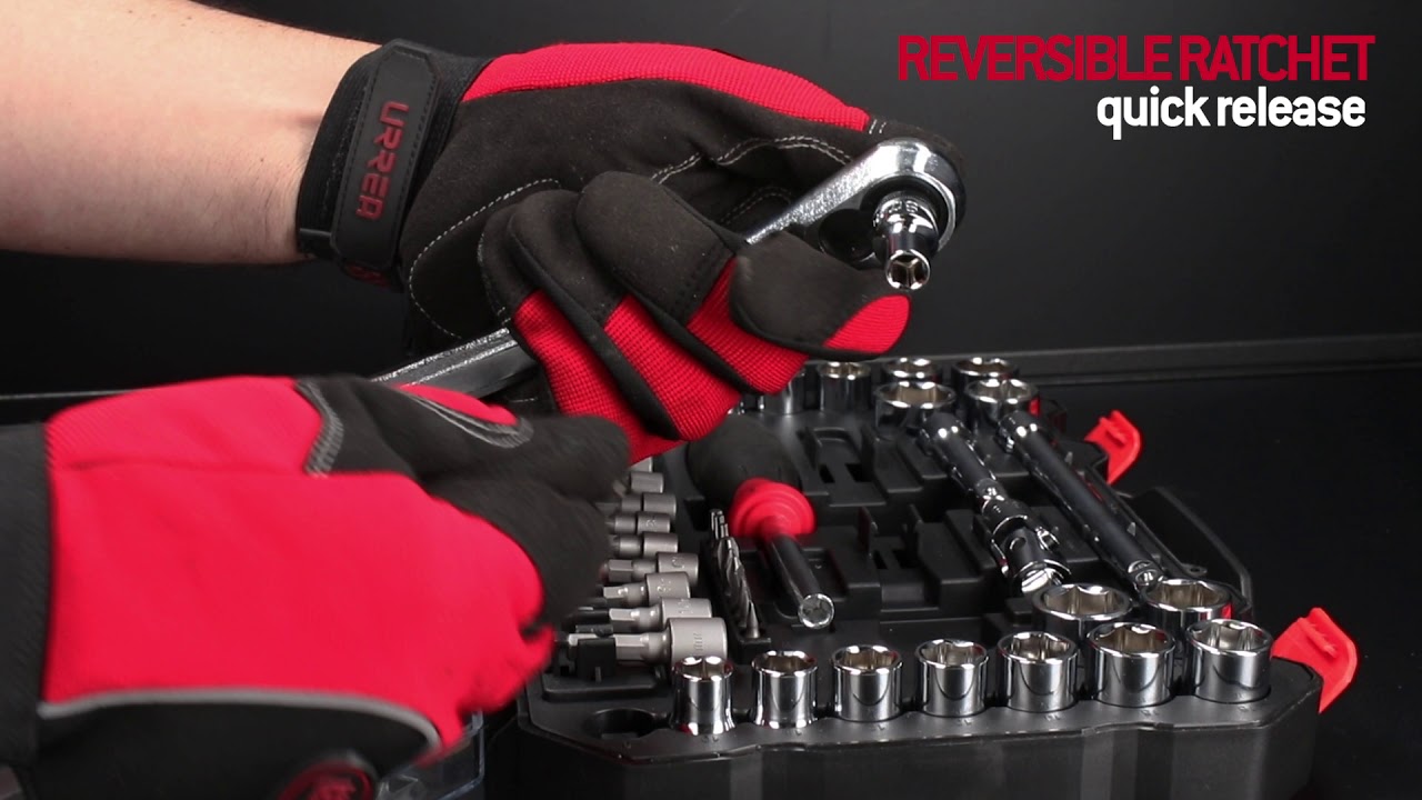 URREA Combination Socket Set with Accesories