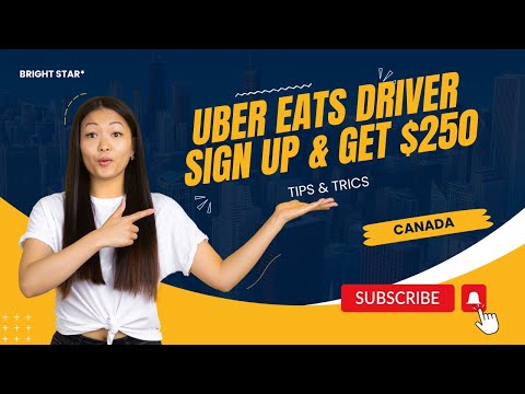 Uber Eats Driver sign up bonus $250 and earn $500/week Canada π¨π¦