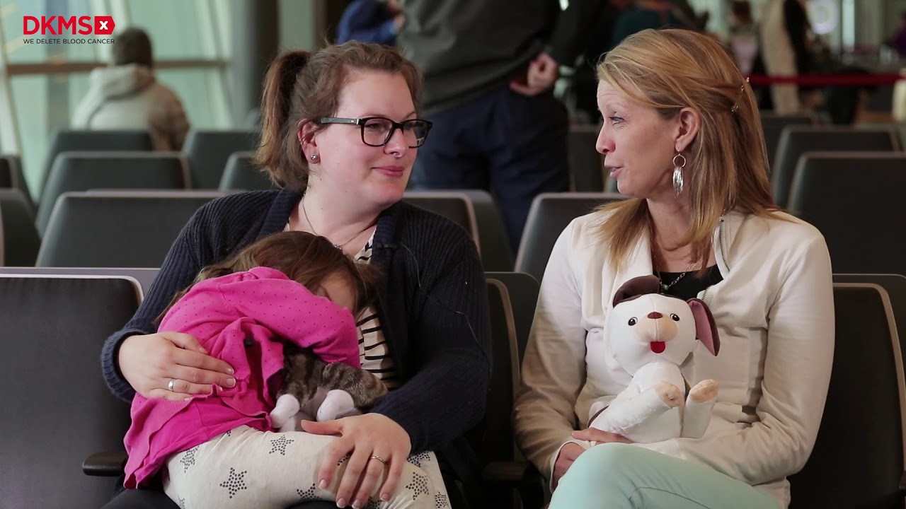 Bone marrow donor and Leukemia survivor meet for the first time