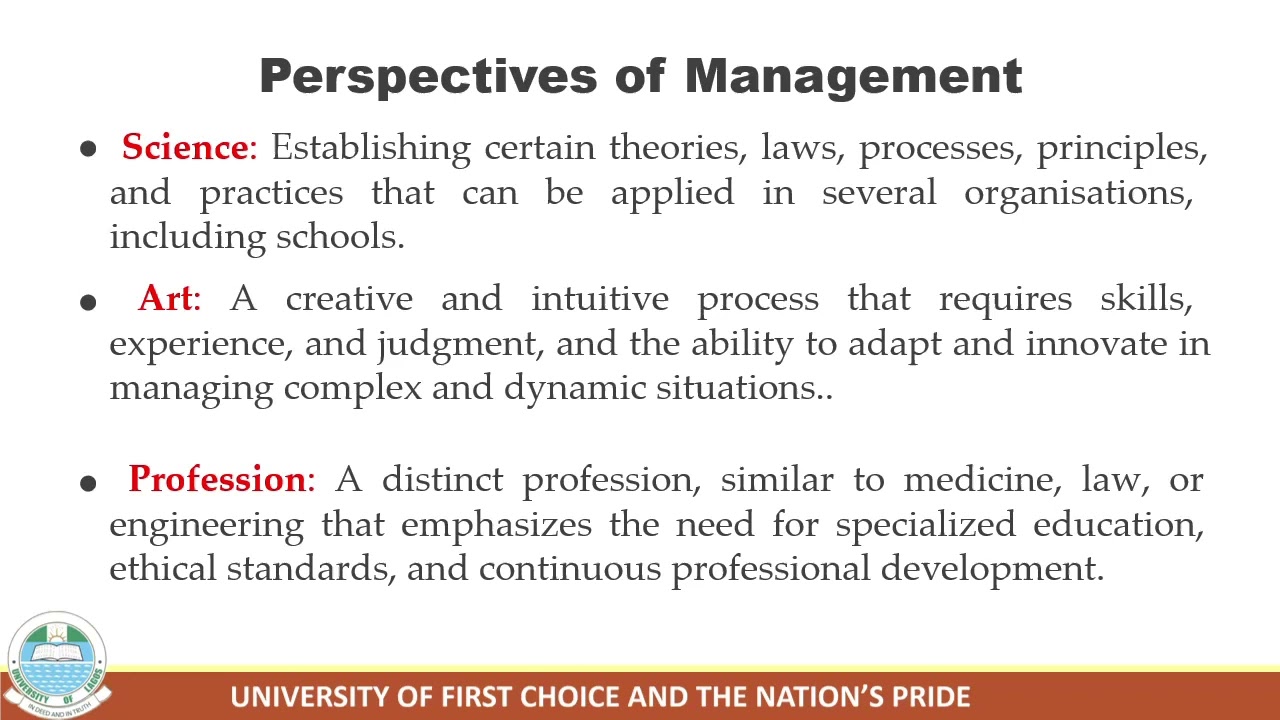 Introducing Educational Management