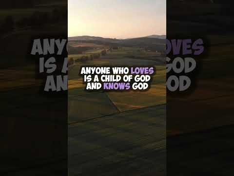 God Is Love | 1 John 4:7-8 | VBV 98