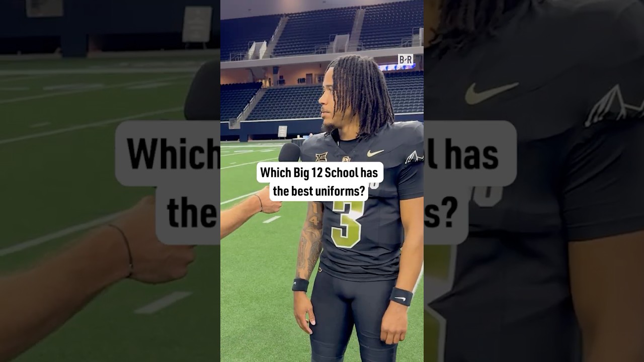 Who has the best uniforms in the Big 12?
