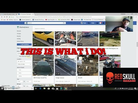 How I find cars to buy and sell on facebook