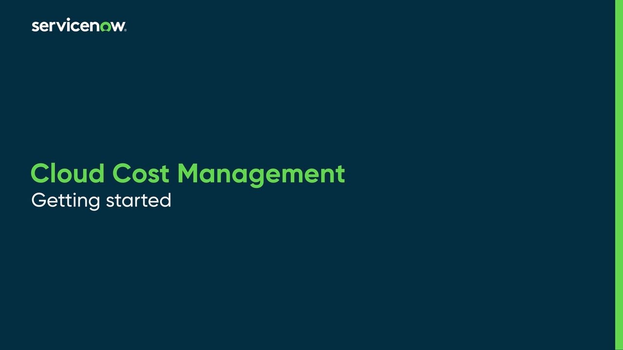 Cloud Cost Management | Getting started