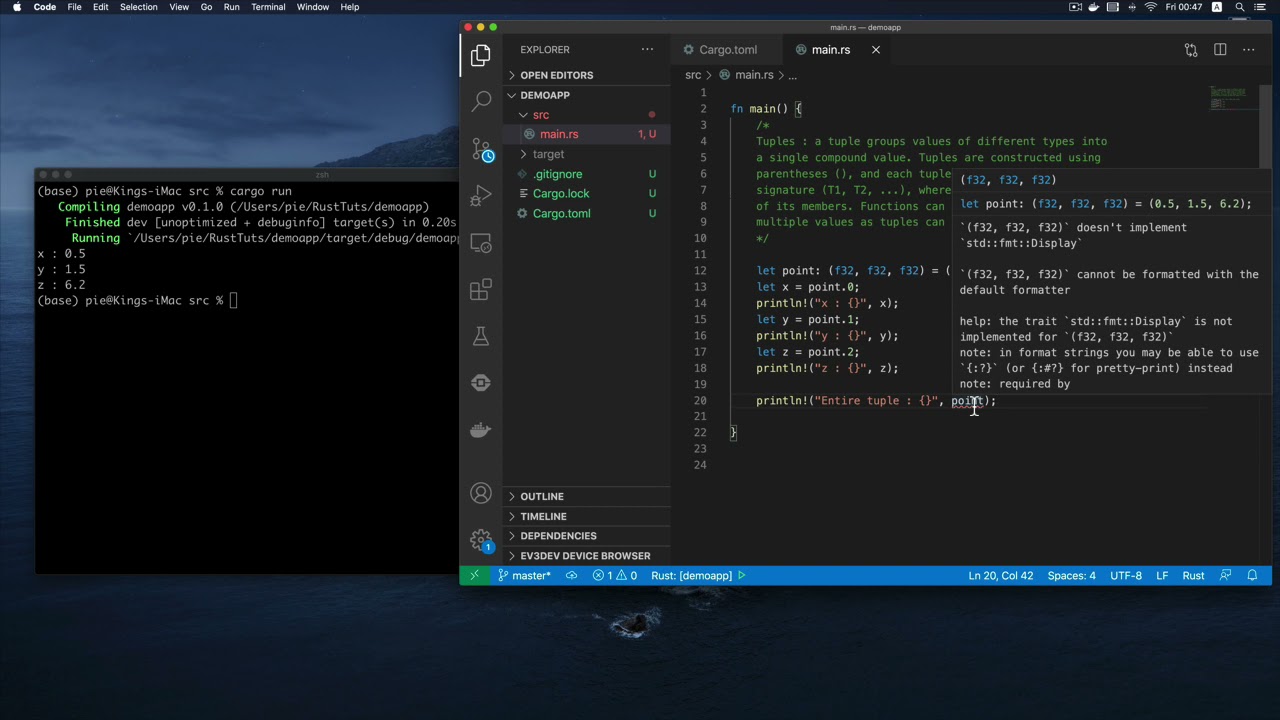 17 Tuples (Rust Systems Programming)