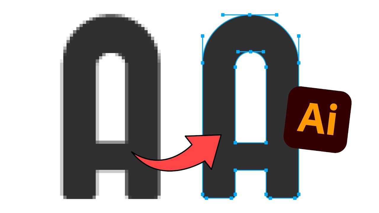 How To Vectorize Images Using Adobe Illustrator - Tutorial For Beginners