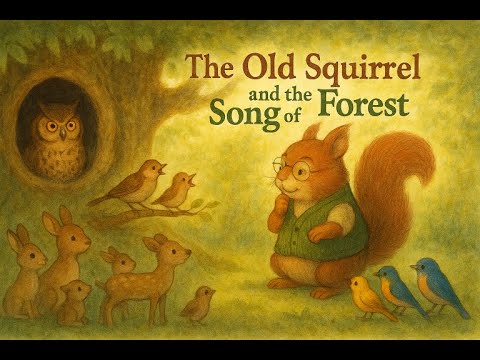 ❤️Bedtime Story: Old Squirrel Nutbrown's Song | A Moral Story About Courage & Being Yourself