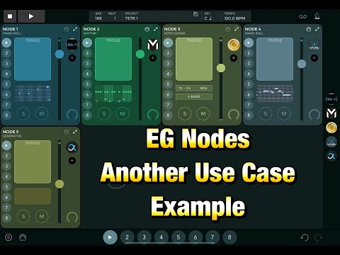 EG Nodes - Clip based Host/MIDI Sequencer - Coming Soon - Another Use ...