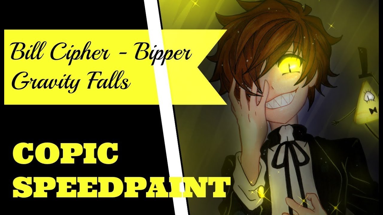 Bill Cipher - Bipper (Gravity Falls) - COPIC SPEEDPAINT